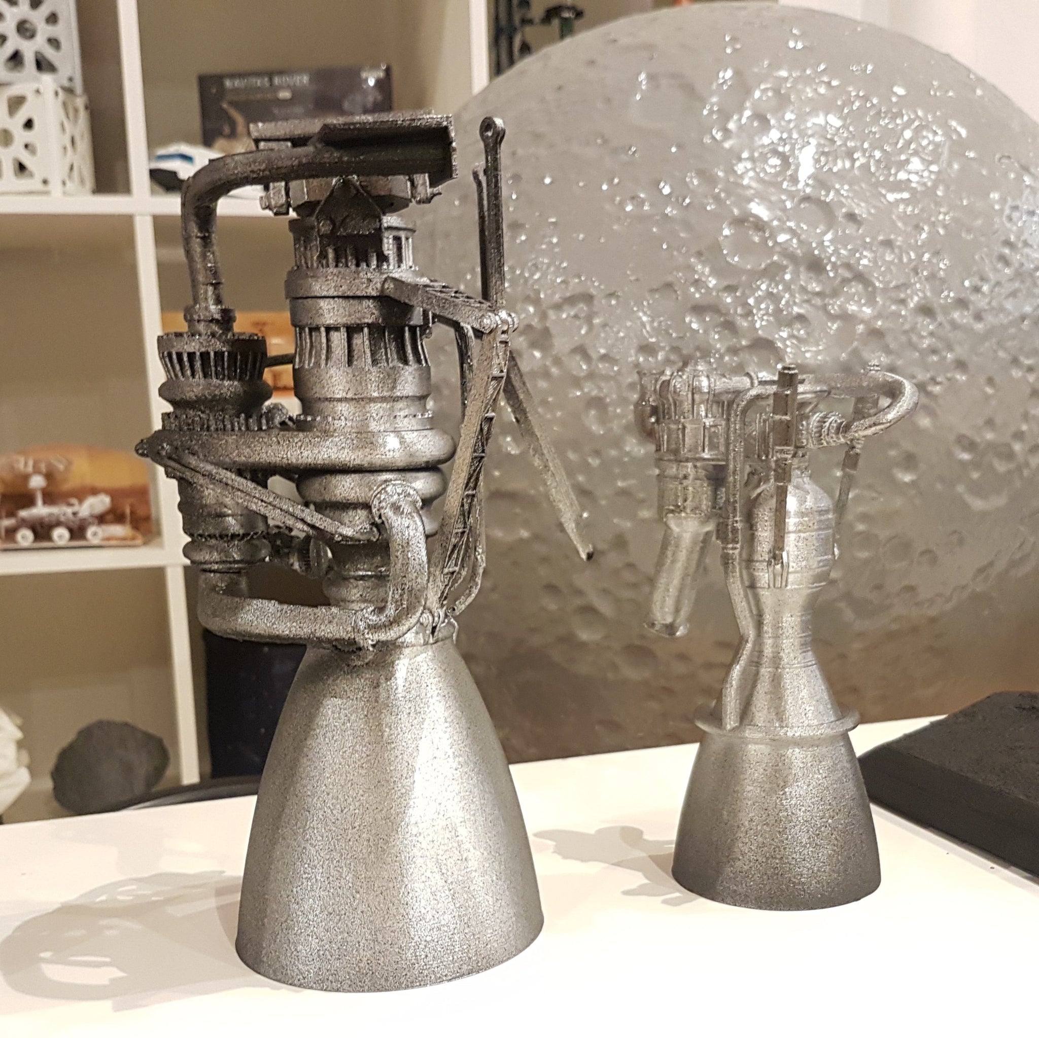 Raptor Starship and Merlin Falcon Motor – Space Scaled Models