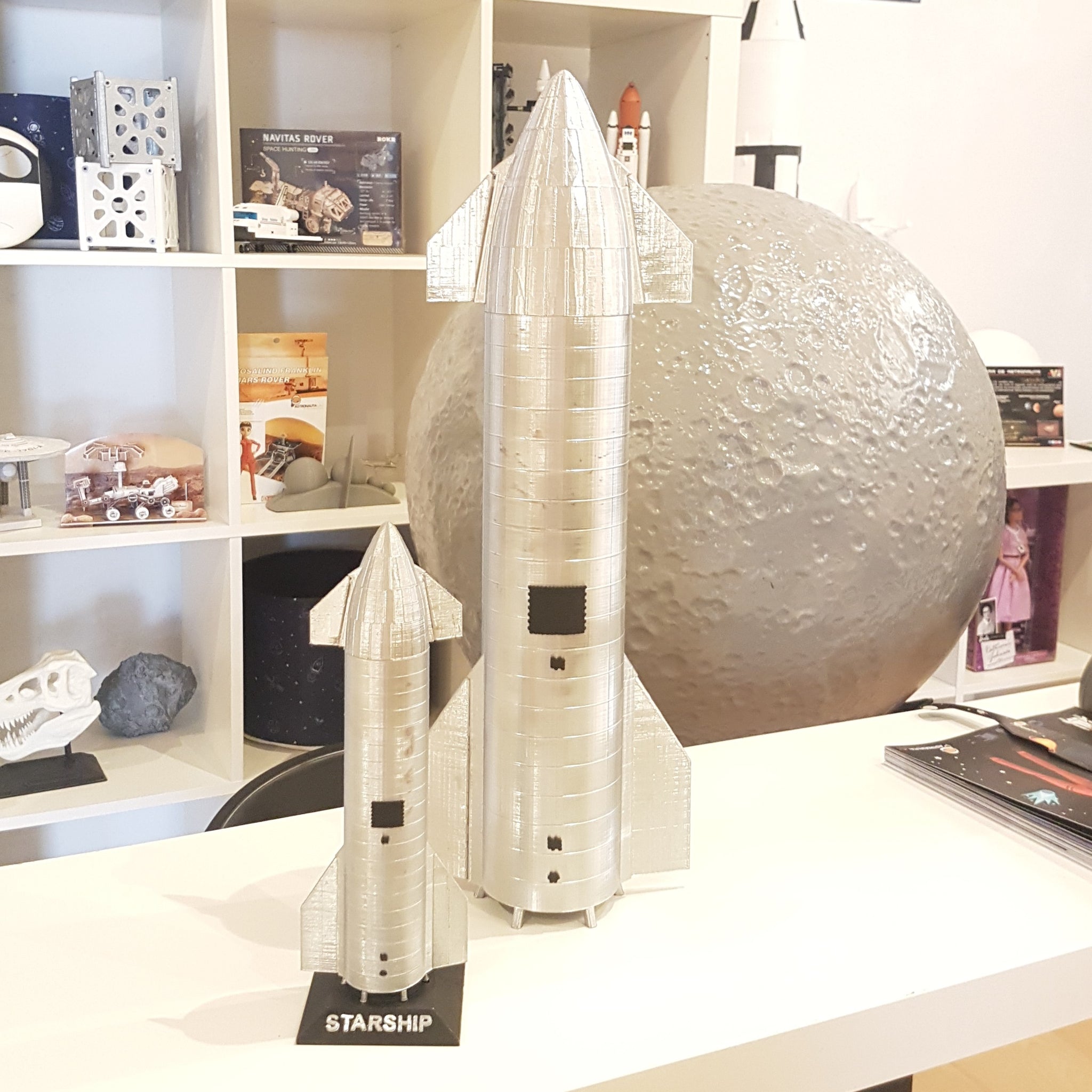 Starship SN15 - Crew Dragon & Cybertruck – Space Scaled Models
